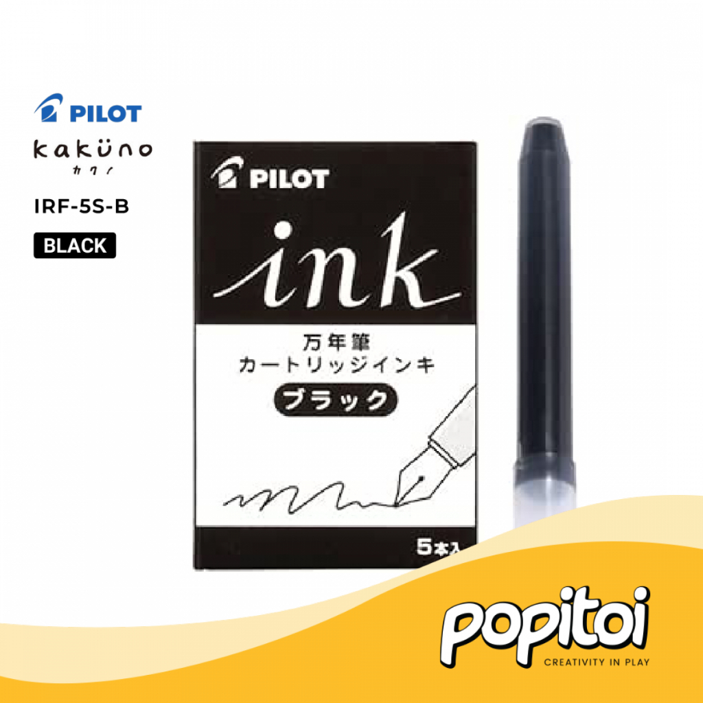 Jual Pilot Kakuno Ink Refill Cartridge Refil Isi Ulang Tinta Fountain ...