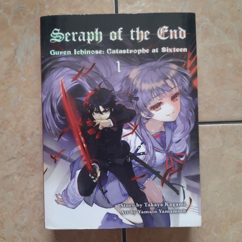 Jual Light Novel Import Seraph Of The End Guren Ichinose Catastrophe At Sixteen Takaya Kagami ...