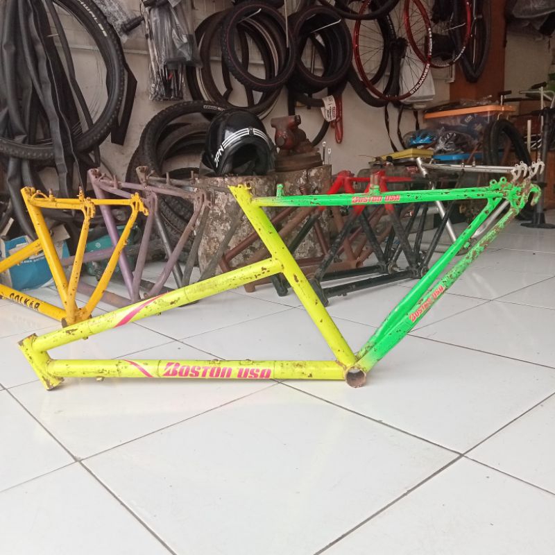 Jual Frame MTB 26" Taiwan Jadul Retro Vintage Palang rata Lady Besi ...