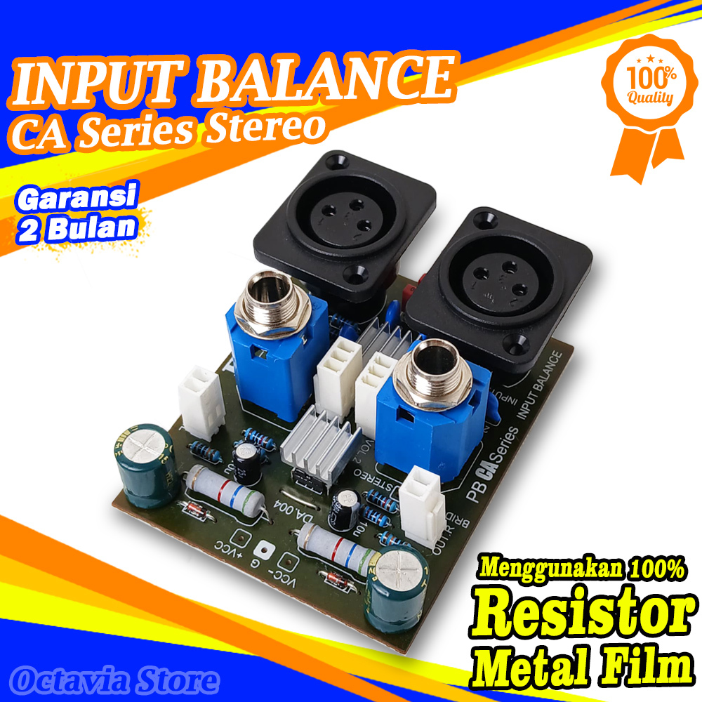 Jual Kit Input Balance Stereo CA Series Original Kualitas Premium ...