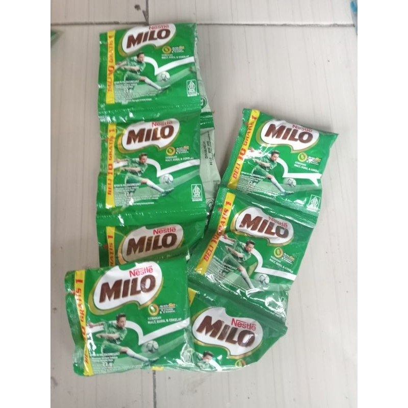 Jual NESTLE MILO 1 RENCENG ISI 11 SACHET | Shopee Indonesia
