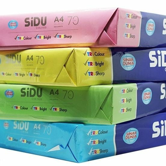 Jual Kertas HVS Warna A4 70 gram Sinar Dunia | Shopee Indonesia