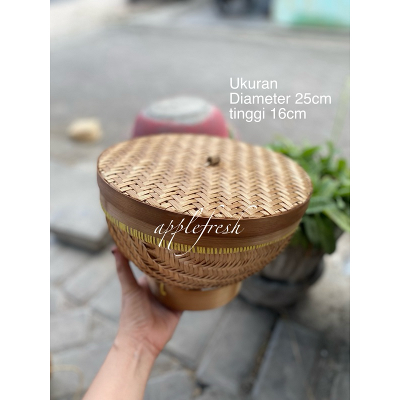 Jual Jual cething nasi ukuran 25cm|Harga wakul bambu murah | Shopee ...