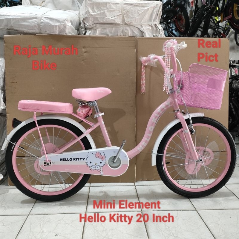 Jual Sepeda Anak Perempuan Mini 20 Inch Element Hello Kitty 1.0 Sepeda ...