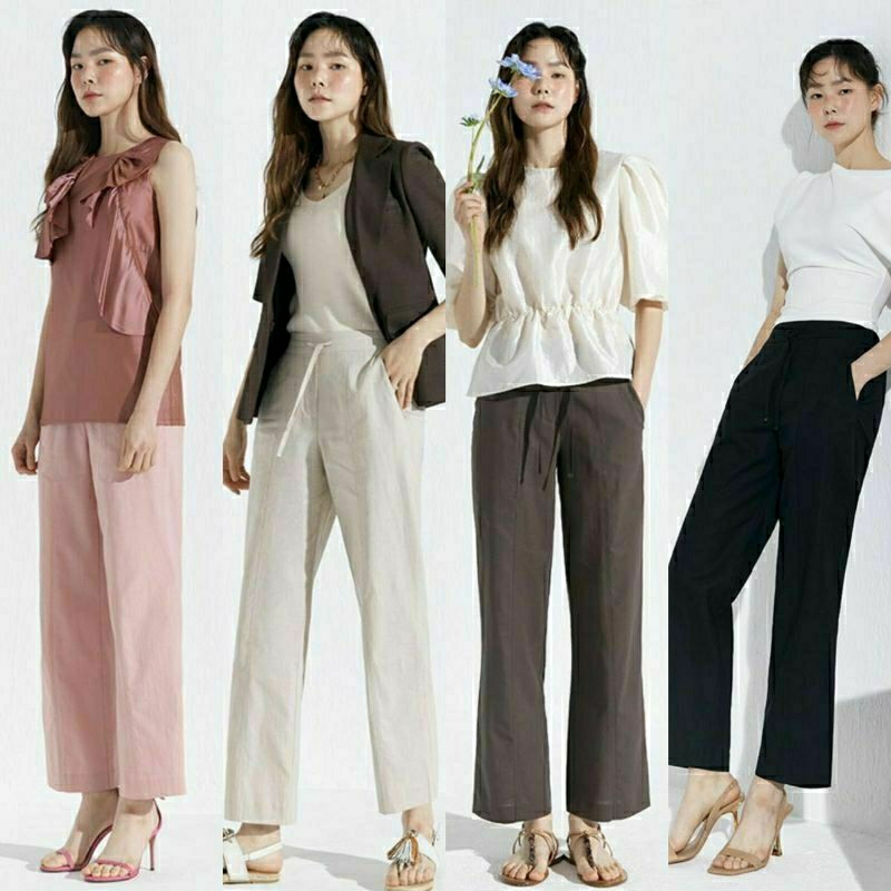 Jual Lapiaf Korea kulot pants | Shopee Indonesia