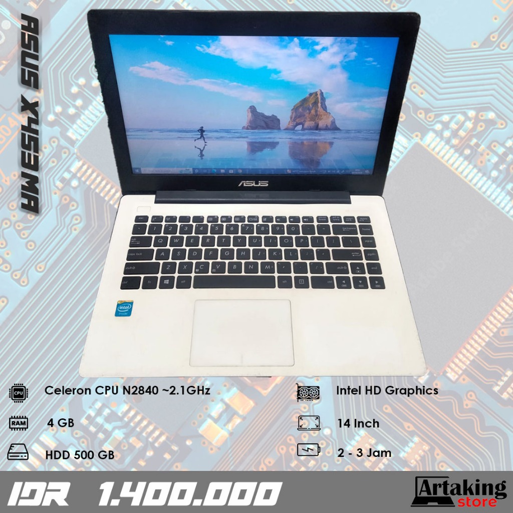 Jual Asus X453MA - Celeron N2840 - Ram 4 GB -Normal Semua Siap Pakai ...