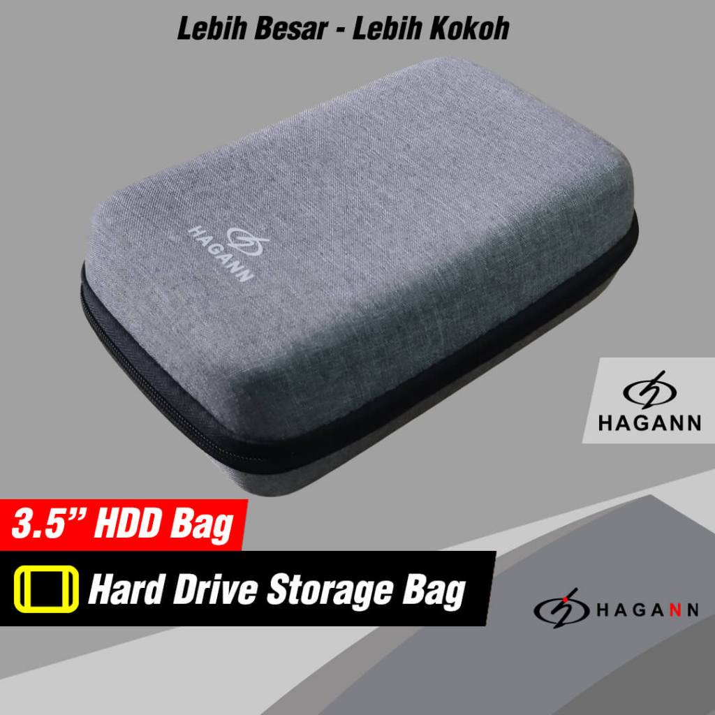 Jual HAGANN HDA-E03 Pouch Hardisk Eksternal | Tas Tempat HDD Enclosure ...
