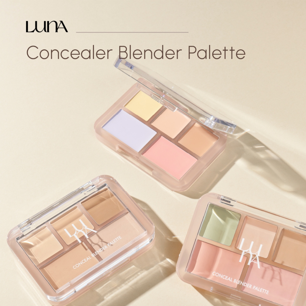 Jual LUNA Concealer Blender Palette 6g | Shopee Indonesia