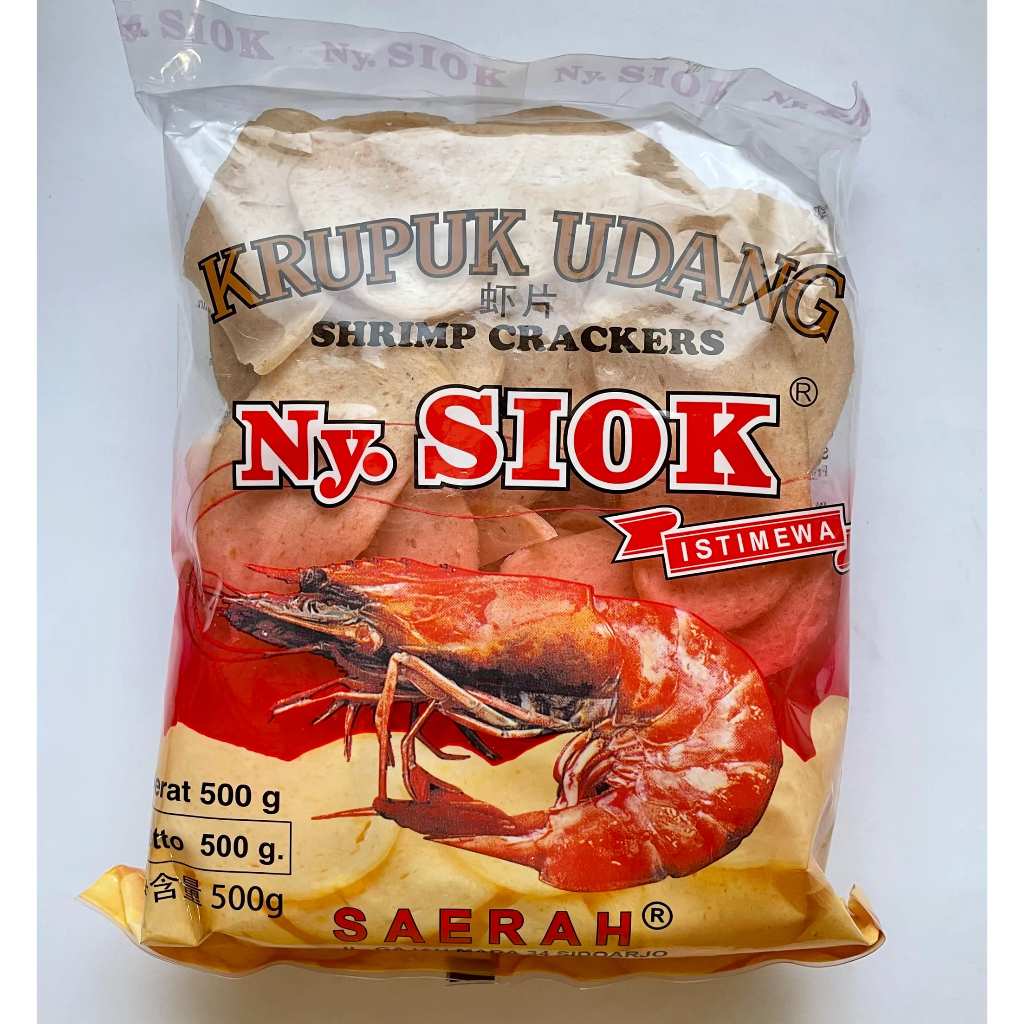 Jual Krupuk Udang Ny Siok Istimewa 500 gram Original Shrimp Crackers ...