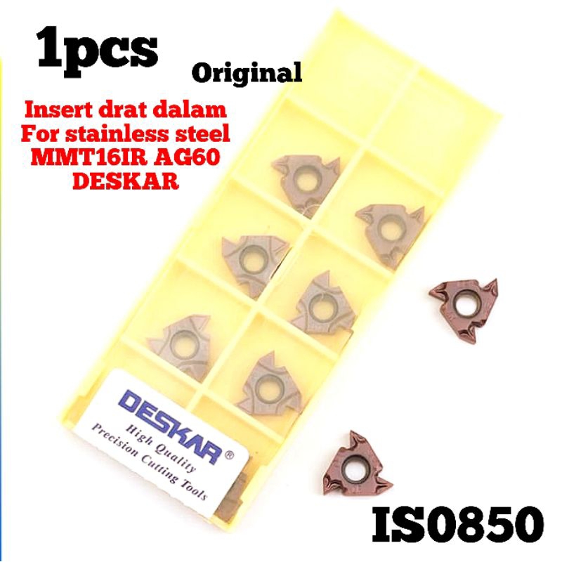 Jual 1pcs original insert drat dalam MMT 16IR AG60 insert carbide pahat ...