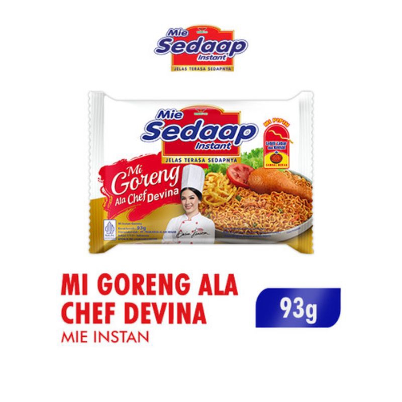Jual Mie sedap chef Devina 5pcs 100%original murah meriah rasa terbaru enak mantap | Shopee ...