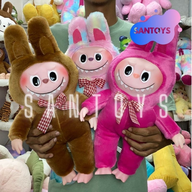 Jual Boneka Labubu Muka Karet - Labubu The Monster exciting macaron ...