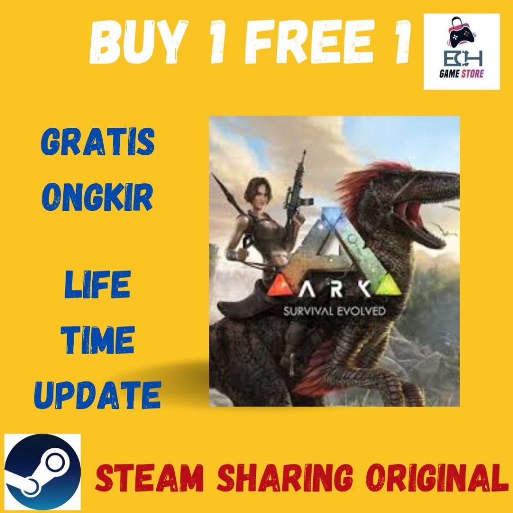 Jual Ark Survival Evolved - S T E A M SHARING - ORIGINAL PC GAME | Shopee Indonesia