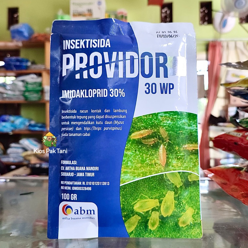Jual Insektisida Providor 30WP 100gr Pengendali Kutu Daun dan Trips ...