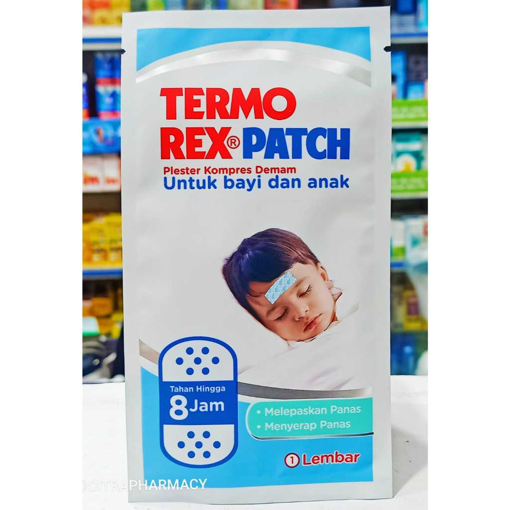 Jual Termorex Patch 𝟏 𝐋𝐄𝐌𝐁𝐀𝐑 - Kompres Demam Untuk Bayi dan Anak ...