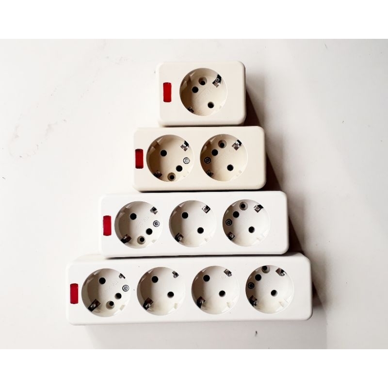 Jual Stop kontak arde terminal kuningan 1 2 3 4 5 lubang Stop kontak kuningan Lobang colokan ...