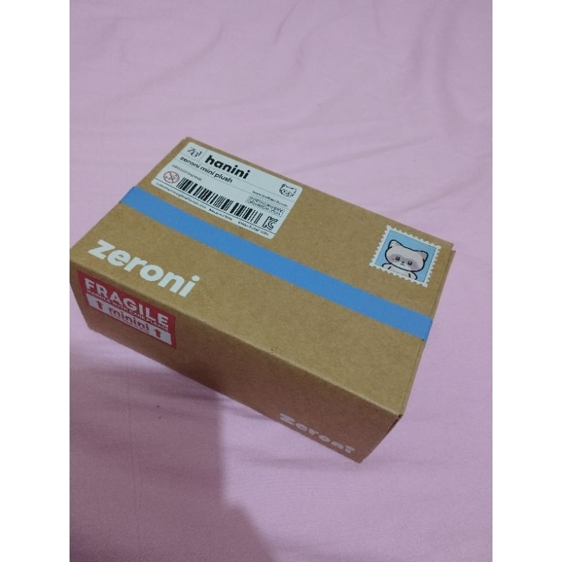 Jual zeroni zb1 mini plush hanini zhanghao doll official sealed ...