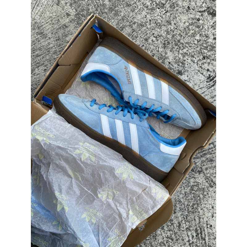 Jual ADIDAS SPEZIAL ICE BLUE | Shopee Indonesia