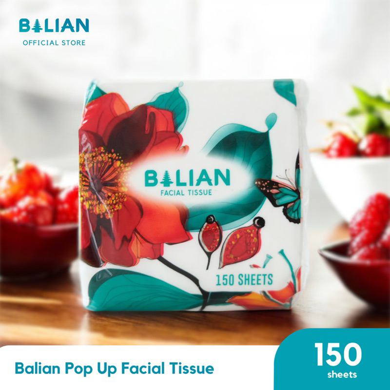 Jual Balian Pop Up Facial Tissue / Tisue Wajah / Tissu 150sheets / Tisu ...