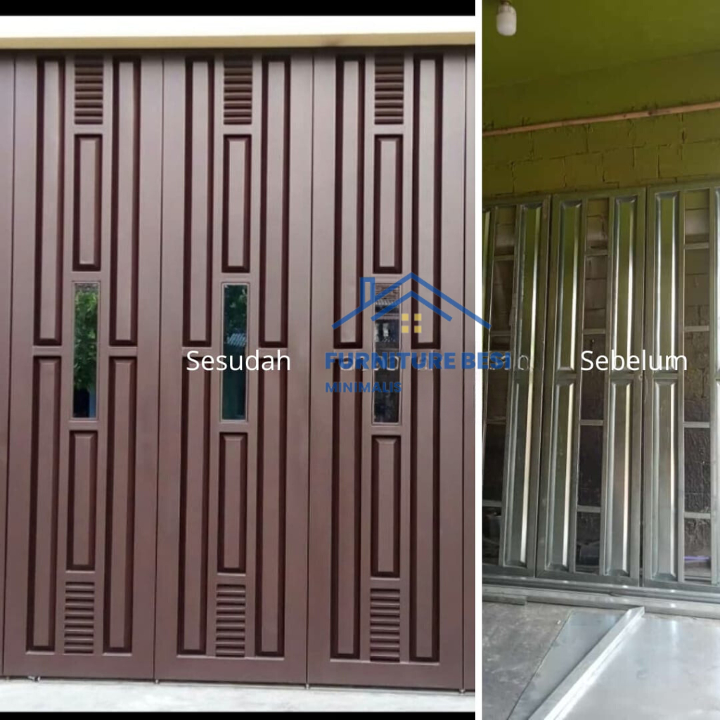 Jual pintu handerson / pintu toko lipat | pintu toko besi lipat ...