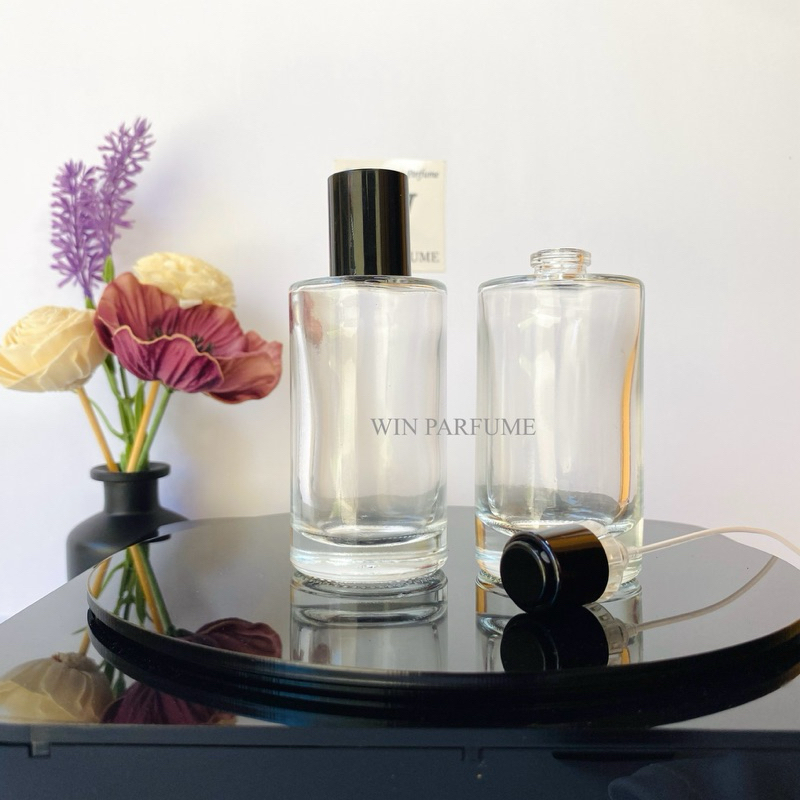 Jual Botol Parfum Dio 50ml Semi Press Tutup Hitam Spray dan Ring Hitam ...