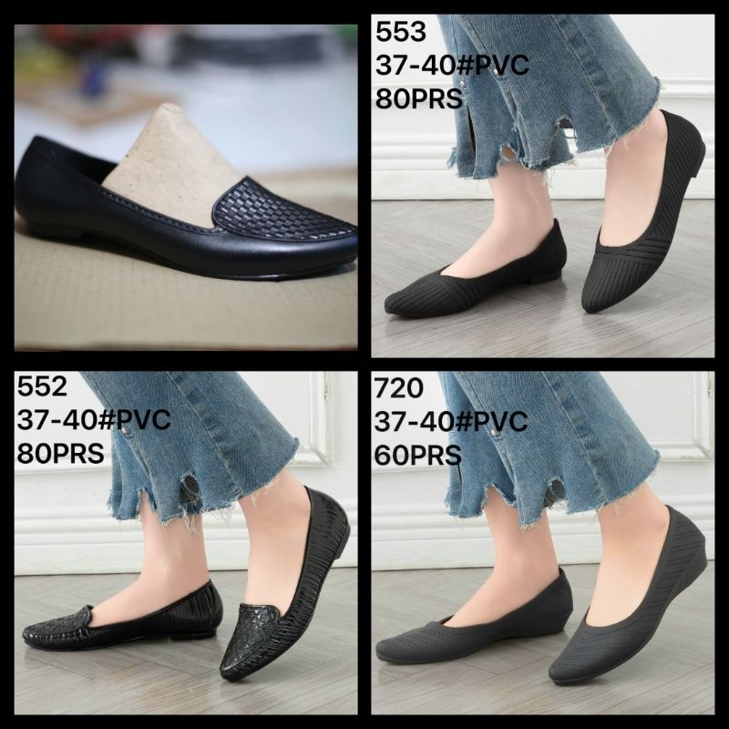 Jual collin hitam / sepatu flat hitam / sepatu balet wanita / sepatu ...