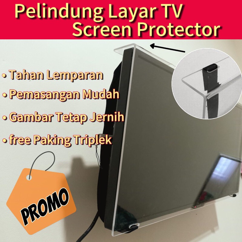 Jual Pelindung Layar TV berbagai ukuran - Cover Pelindung TV - Screen ...