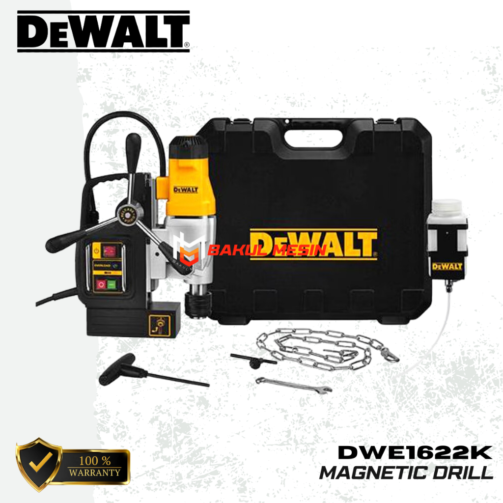 Jual MAGNETIC DRILL DWE1622K DEWALT MESIN BOR MAGNET 50MM DWE1622 ...