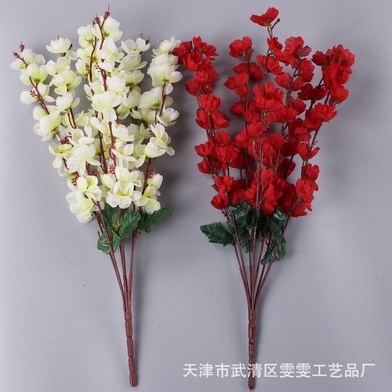 Jual Bunga Dekorasi Sakura Besar Tangkai 7 Cabang / Sakura Artificial ...