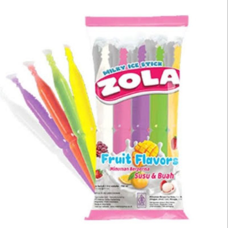 Jual ZOLA MILKY ICE STICK PUDING YOGURT (1 PACK ISI 10) | Shopee Indonesia