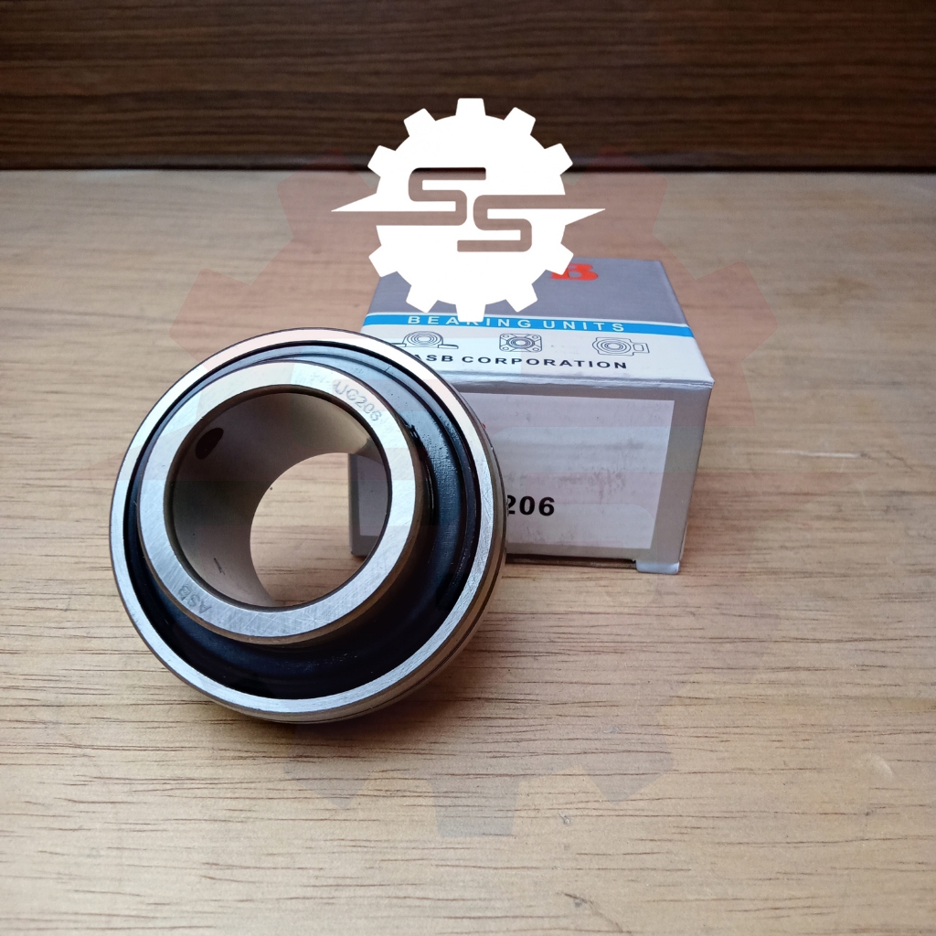 Jual Bearing UC206 ASB Insert Bearing UC 206 asb untuk ukuran As 30 mm ORIGINAL ASB | Shopee ...