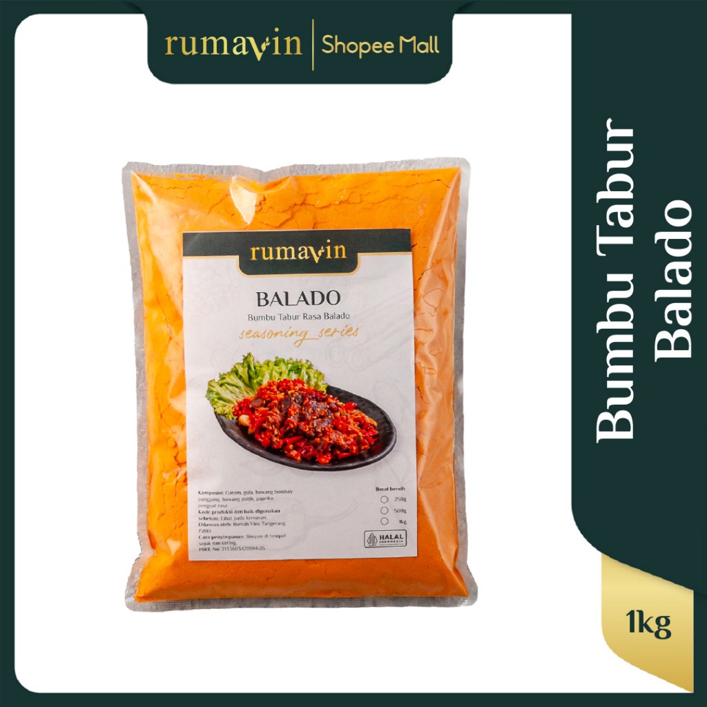 Jual Rumavin - Premium Bumbu Tabur Balado | Shopee Indonesia