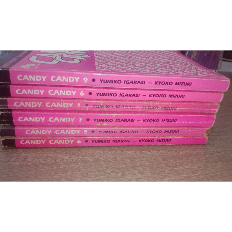 Jual Komik Candy Candy 1-9 Langka Cabutan original | Shopee Indonesia