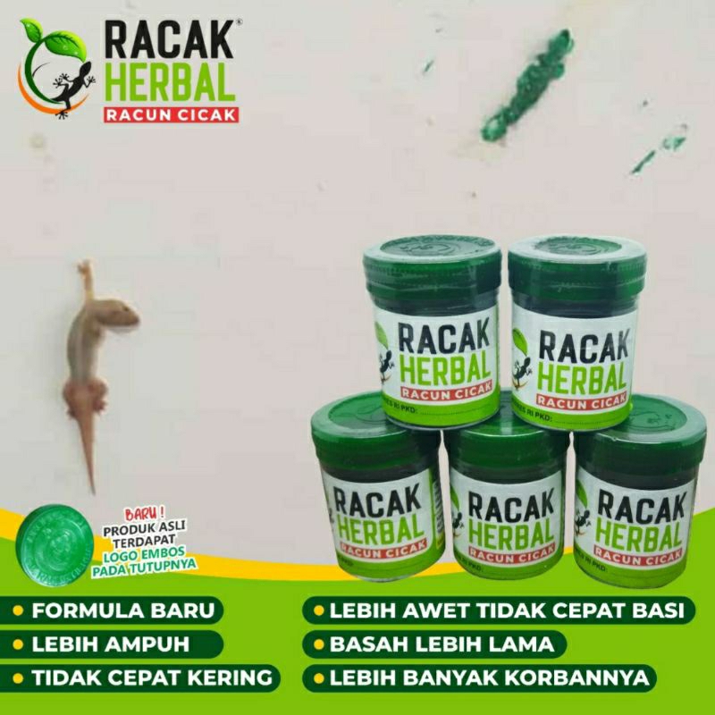 Jual RACAK HERBAL PEMBASMI CICAK PALING AMPUH | Shopee Indonesia