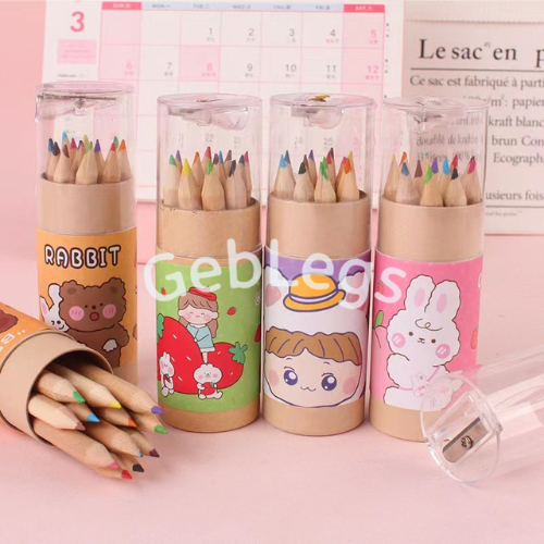 Jual Paket Lengkap Pencil Art Krayon Crayon Pensil Warna Alat Lukis ...