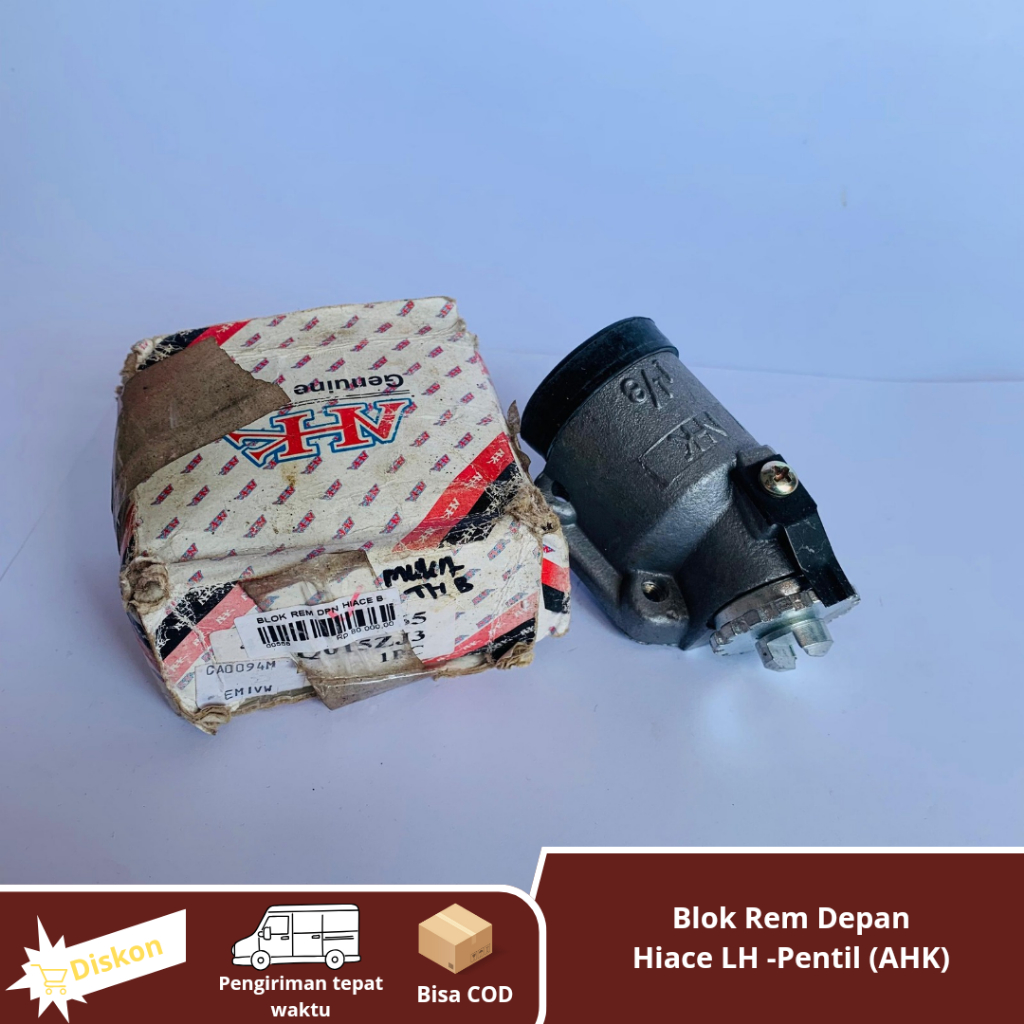 Jual Whell Cylinder LH Master Bak Blok Rem Depan Kiri Toyota Hiace No ...