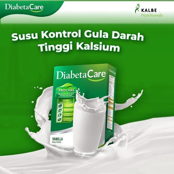 Jual Susu DiabetaCare Susu Bubuk Kontrol Gula Darah dan Tinggi Kalsium ...