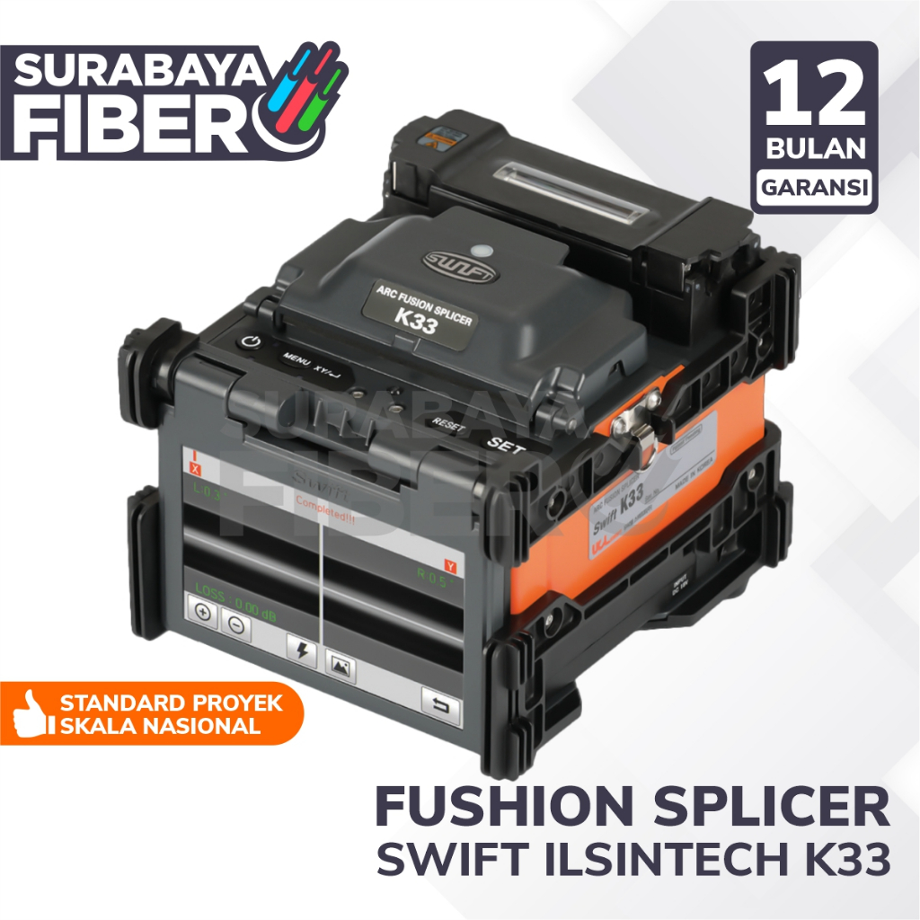 Jual Swift Ilsintech K33 Fiber Fushion Splicer - Professional Splicing ...