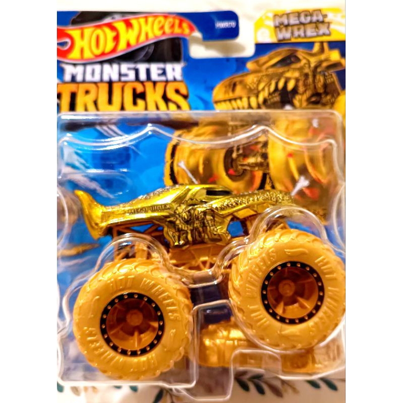 Jual HOT WHEELS MONSTER TRUCK GOLD MEGA WREX (LIMITED EDITION) | Shopee ...
