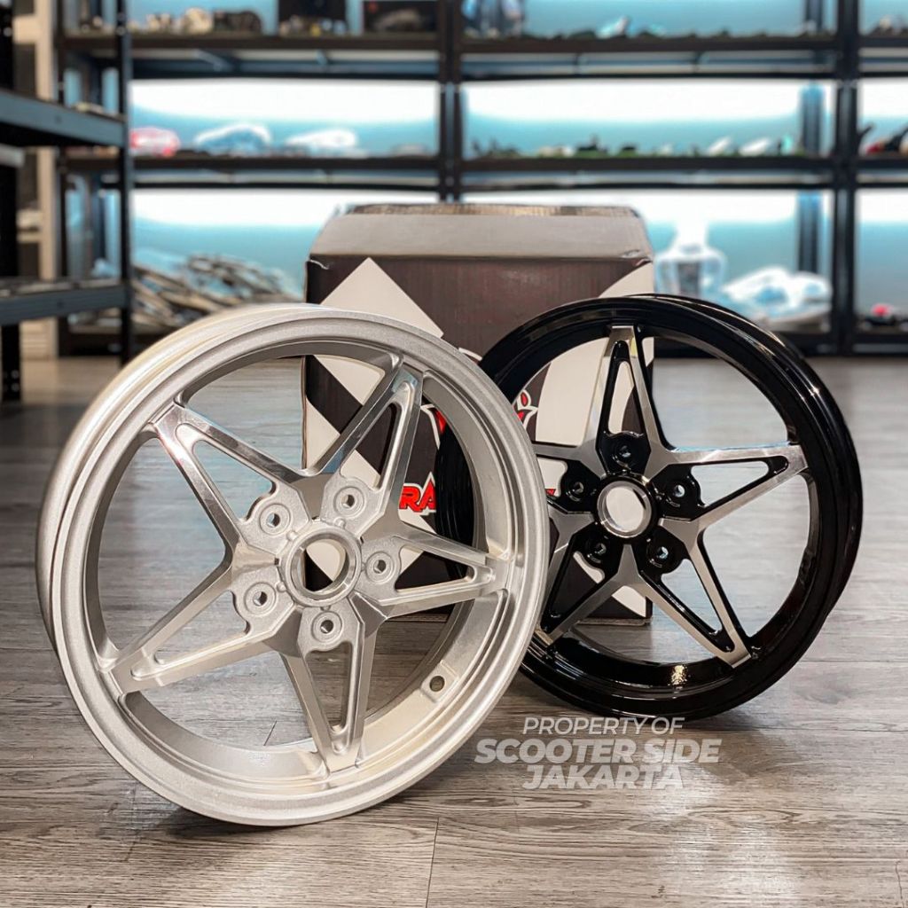 Jual Velg Race Boy Five Star Front & Rear Vespa Sprint Primavera ...