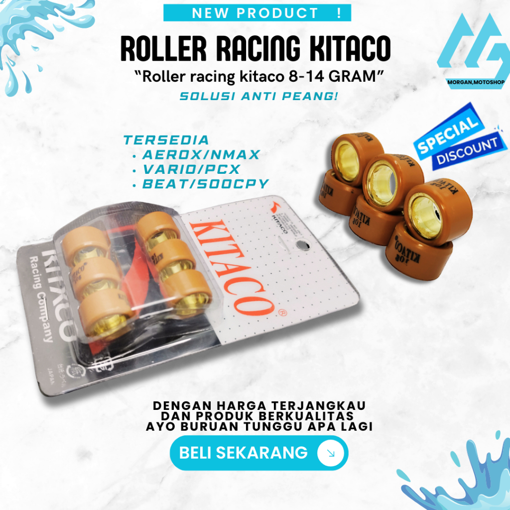Jual ROLLER RACING KITACO 6 BUTIR