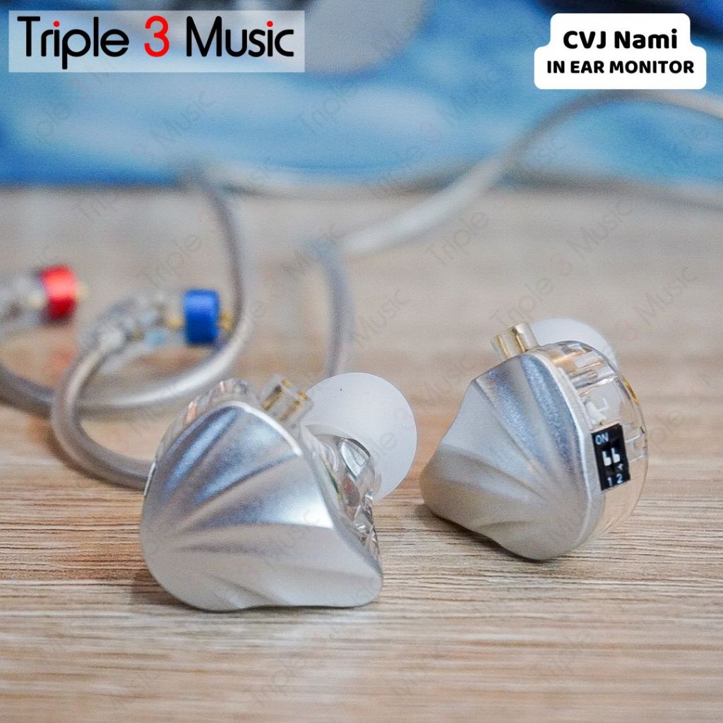 Jual CVJ Nami Wired Hybrid Earphone 1DD + 1BA In-Ear Monitors Music ...