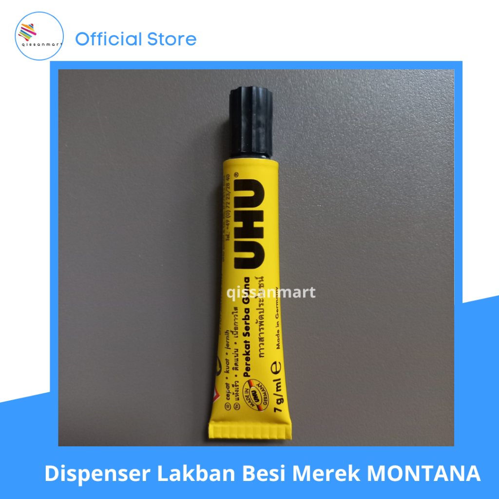 Jual Lem Uhu Tube 7ml - Liquid Glue 7 ml - Adhesive Original Made In ...