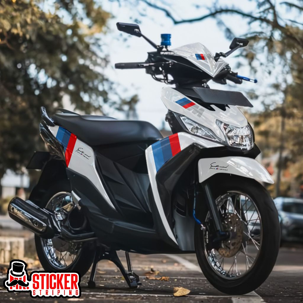Jual Decal yamaha Mio M3 / Z full body custom sticker free design motif ...