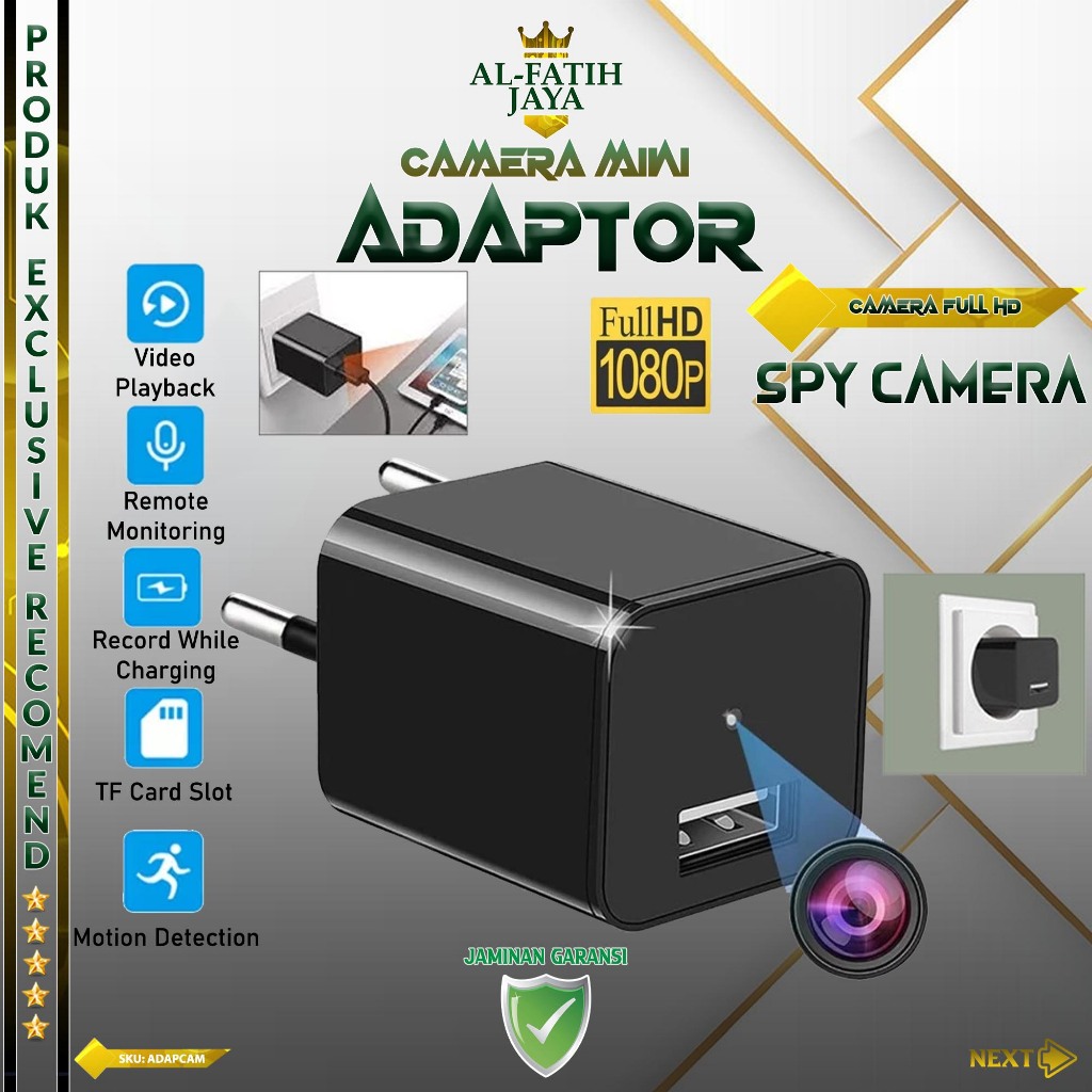Jual Spy Cam Z99 Camera Adaptor WIFI Kamera Tersembunyi Berbentuk ...