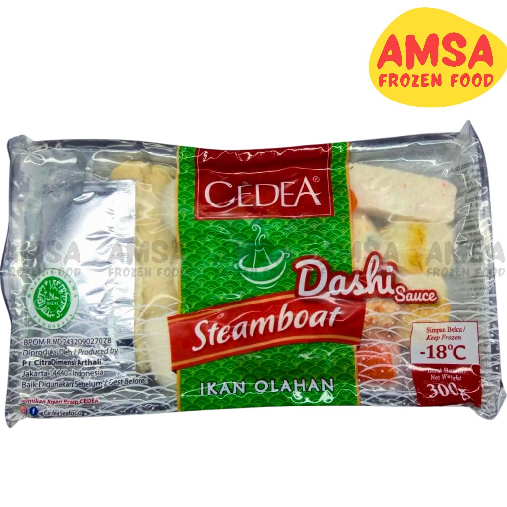 Jual Cedea Steamboat Set Dashi 300g / Ikan Olahan Campur Dilengkapi ...