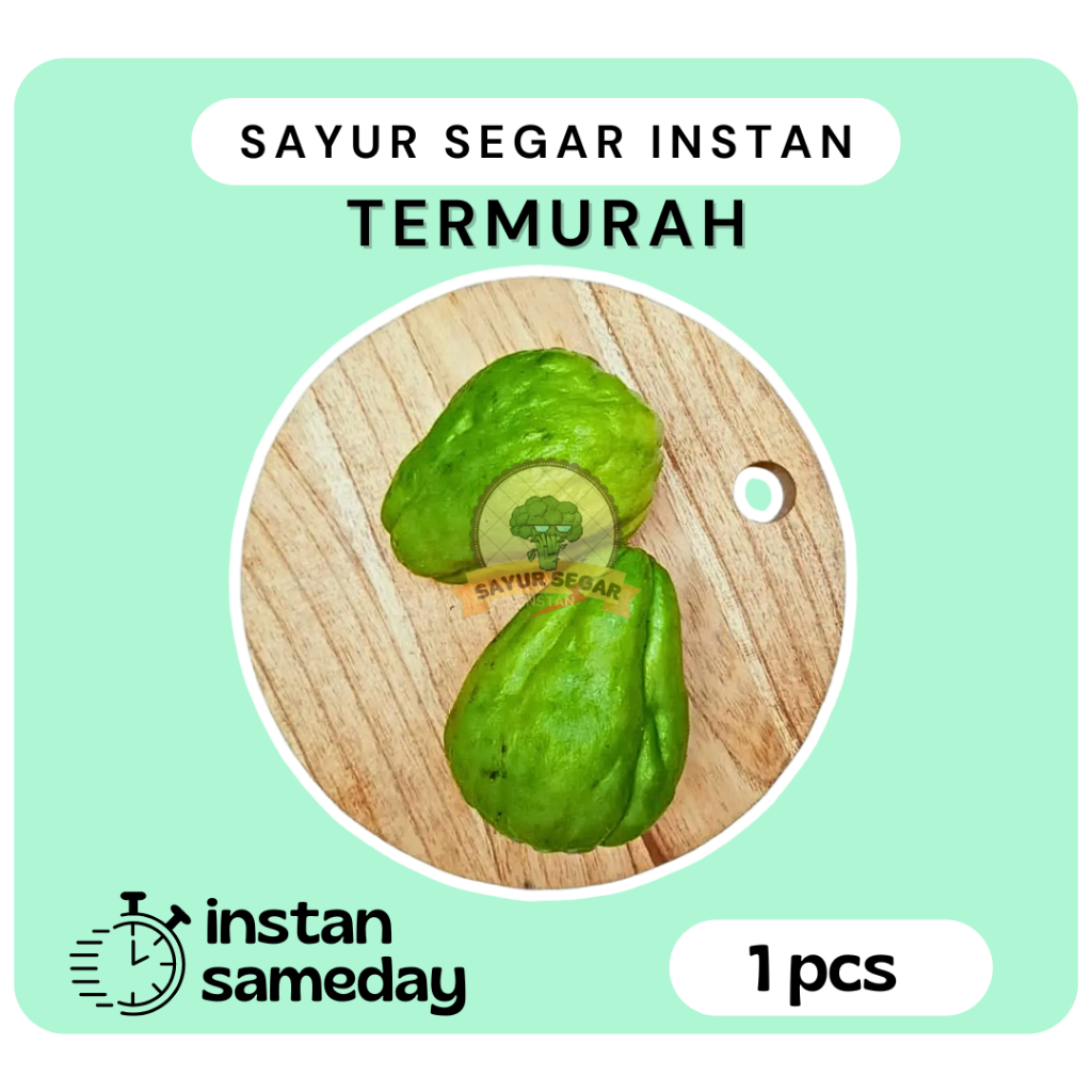 Jual Labu Siam/Labu Siam Besar/Labu Lalap 1Pcs - Sayur Segar Instan ...