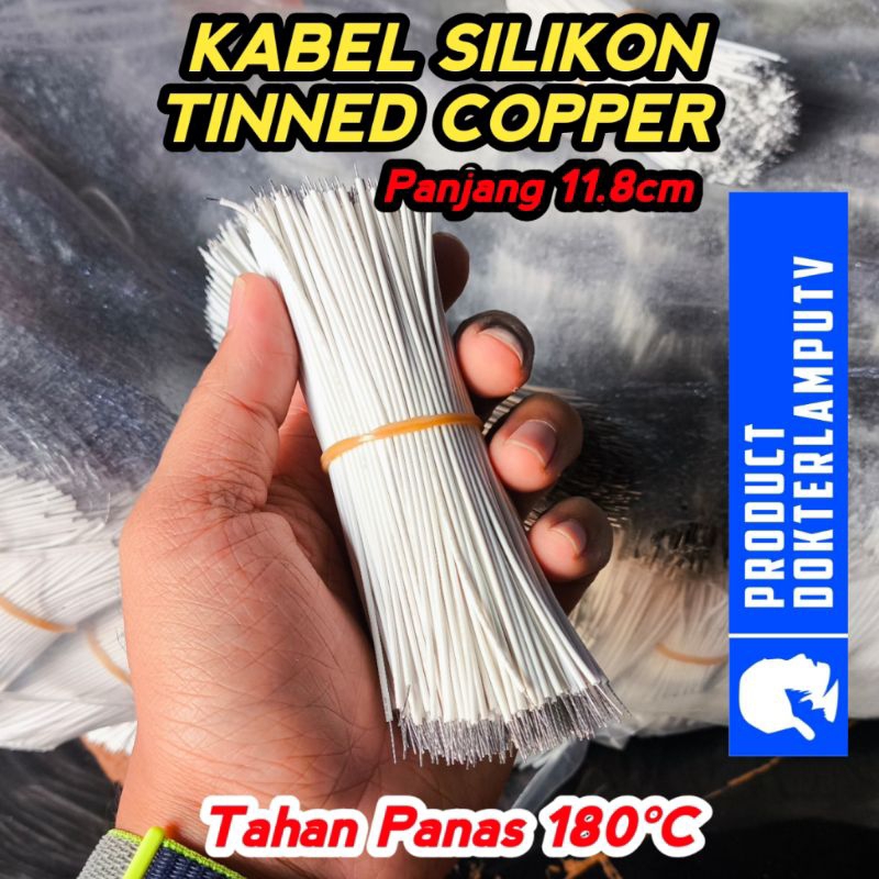 Jual KABEL SILIKON TEMBAGA LAPIS TIMAH UNTUK LHE LED DAN KEPERLUAN ...