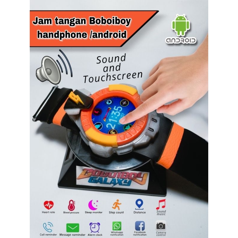Jual JAM TANGAN BOBOIBOY SMARTWATCH ANDROID | Shopee Indonesia