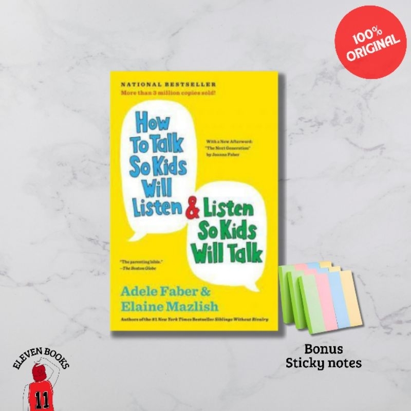 Jual Buku Original How To Talk So Kids Will Listen & Listen So Kids ...